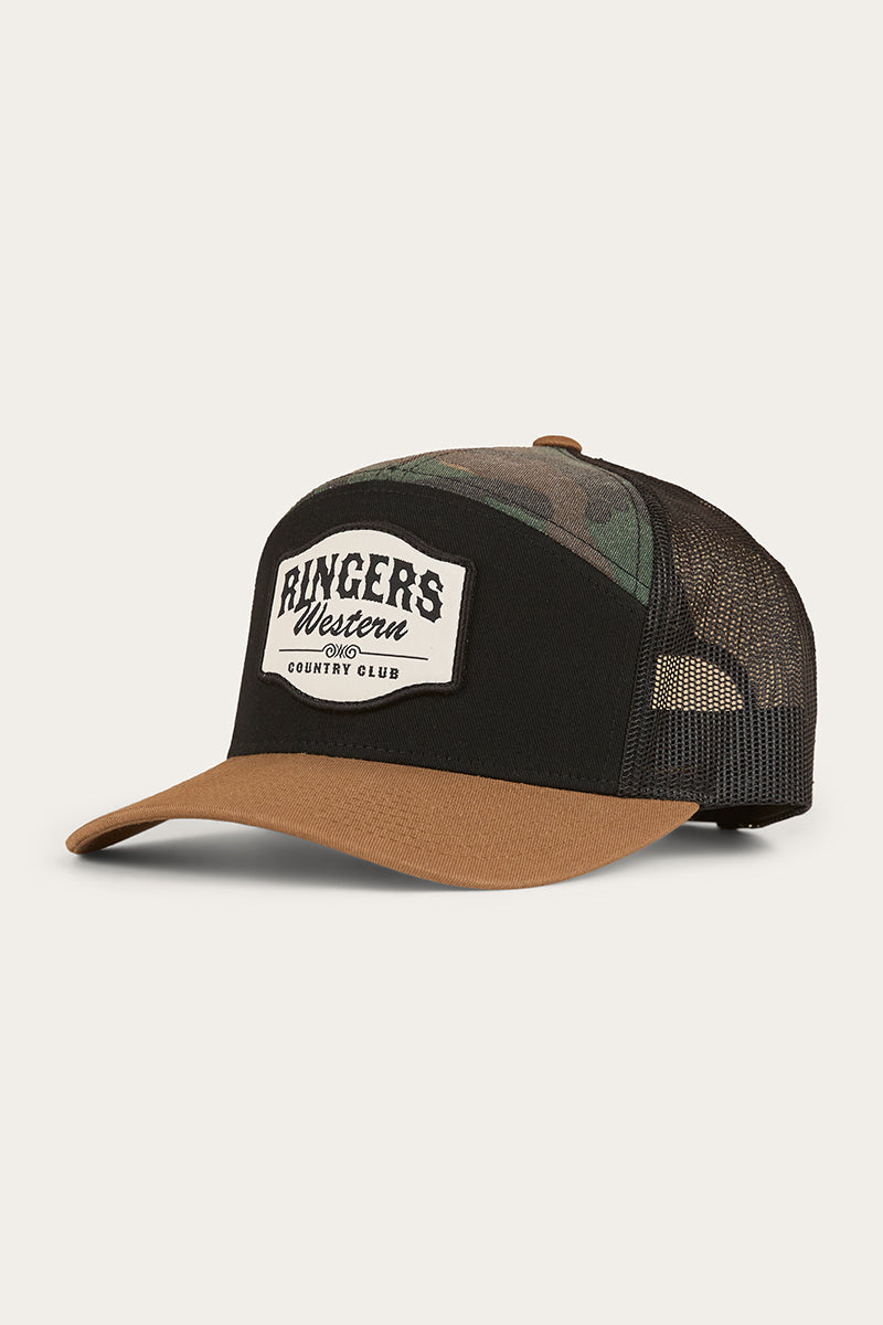 Ringers Western Country Club 7 Panel Cap – NZ Tack Saddlery Co